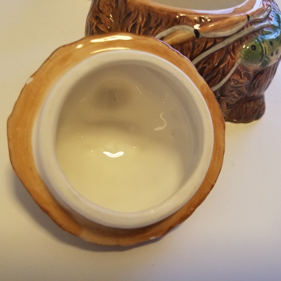 Accents | Vintage Bear Gone Fishing Trinket Box | Poshmark